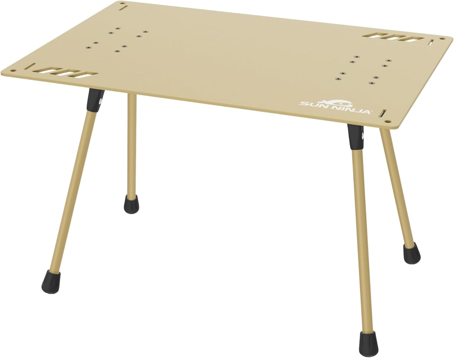 SUN NINJA Beach Table – Lightweight Mini Folding Table with Carry Case ...
