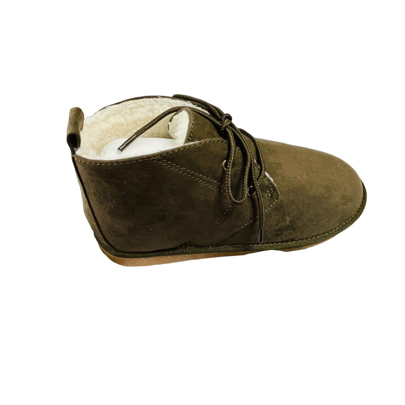 SUN + STONE Little Boy's Gage Chukka Boots 0-6 Months - Walmart.com