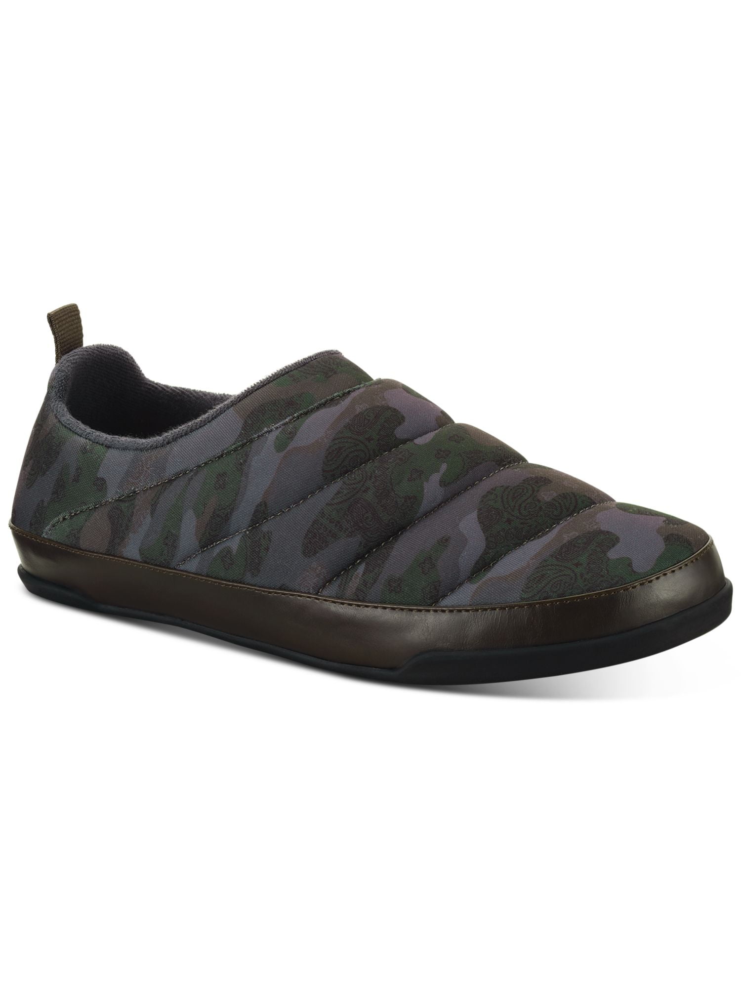 SUN STONE Mens Green Camouflage Pull Tab Goring Comfort Quilted Derek ...