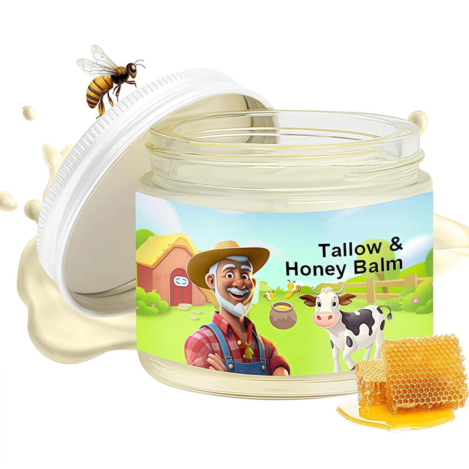 SUN US Tallow & Honey Balm | Beef Tallow for Skin - Handmade All ...