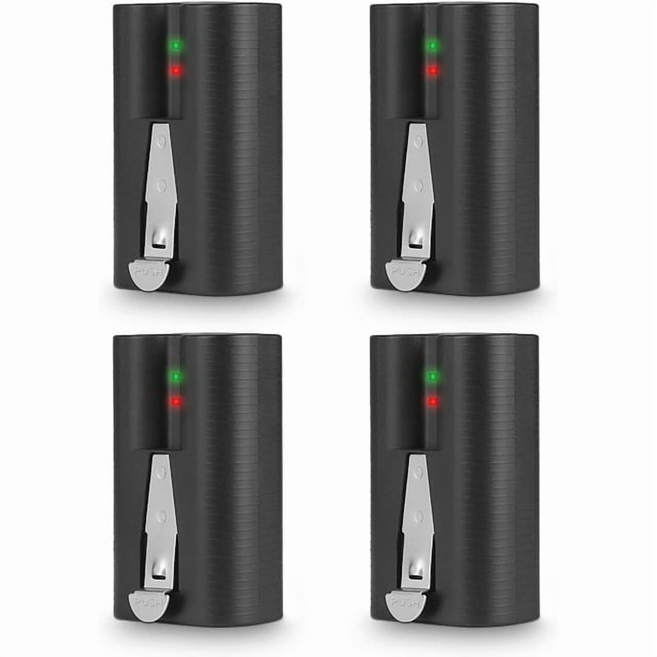 SUNBAT 4PACKS 6040mAh 3.65V Rechargeable Ring Camera Replacement ...