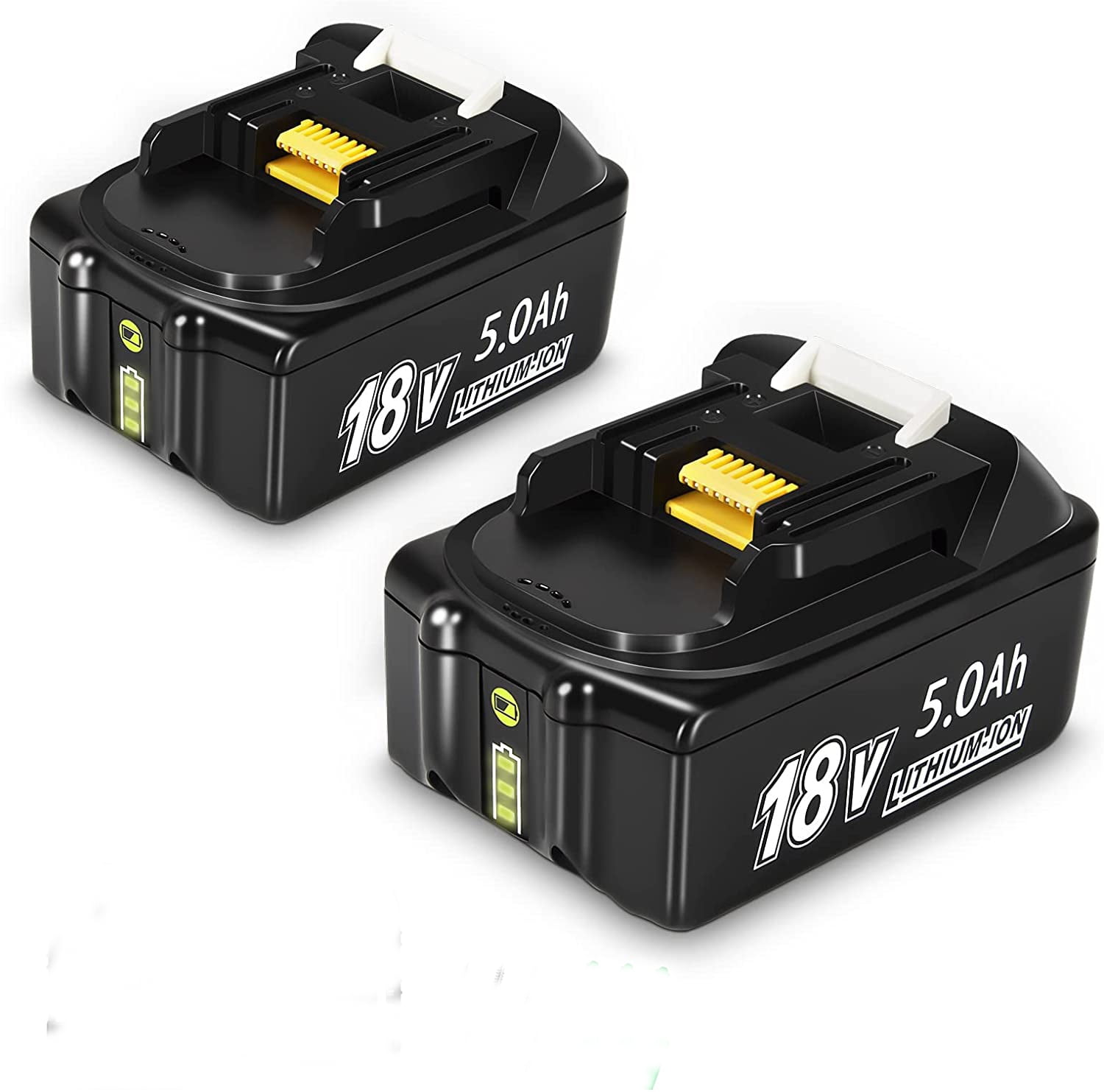 SUNBAT Replacement for Makita BL1850B-2 18V 5.0 Ah LXT Lithium-Ion Battery,2 Packs - Walmart.com