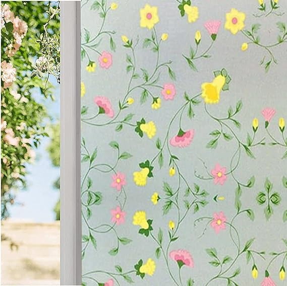 SUNBIRD Privacy Design Window Film Frosting Film Window Sticker Frosted ...