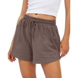 SUNBS Womens Shorts Athletic Running Sweat Shorts Gym Workout Casual ...