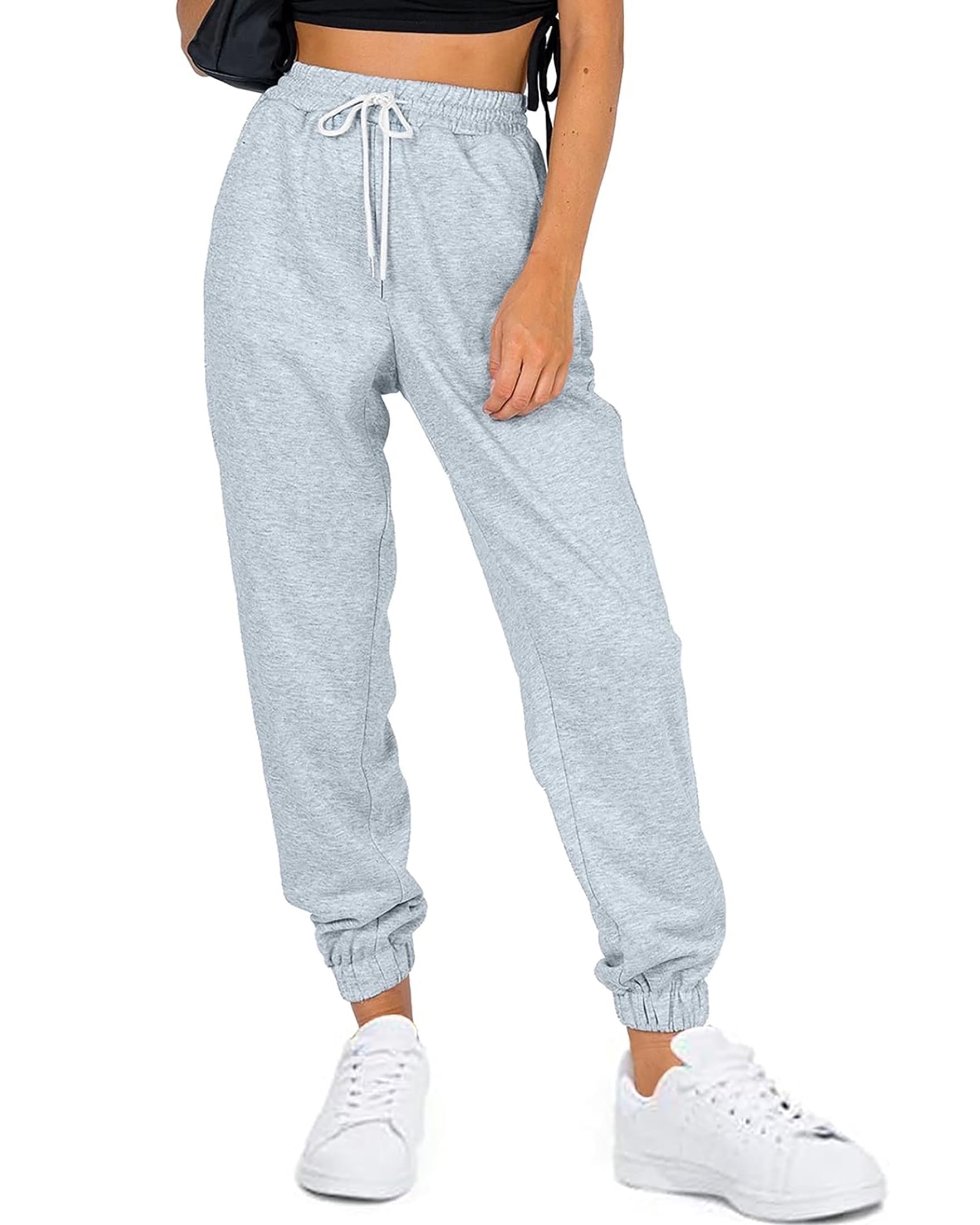 SUNBS Cargo Sweatpants Women Wide Leg Sweat Pants Hiking Baggy Athletic ...