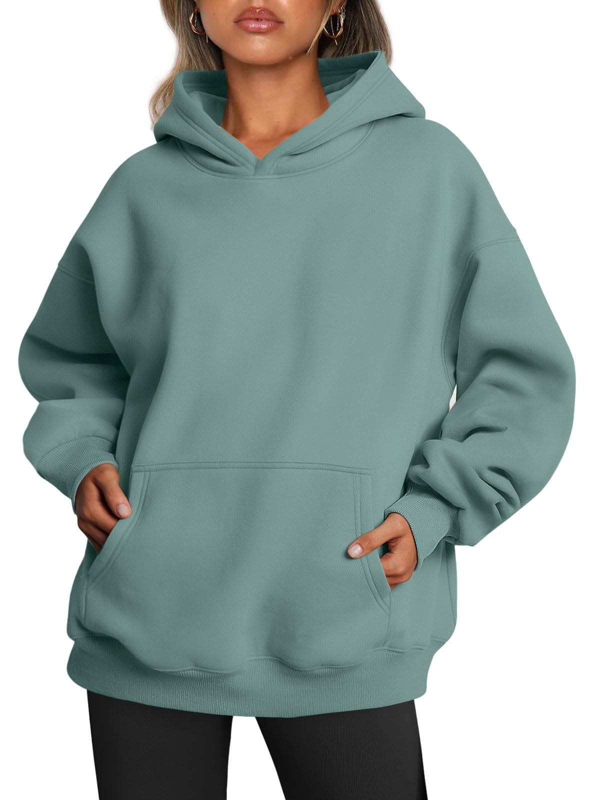 SUNBS Oversized Hoodies for Women Fall Fashion Sweatshirts Pullover ...