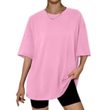SUNBS Plus Size Women's Workout T Shirt S-3XL Short Sleeve - Walmart.com