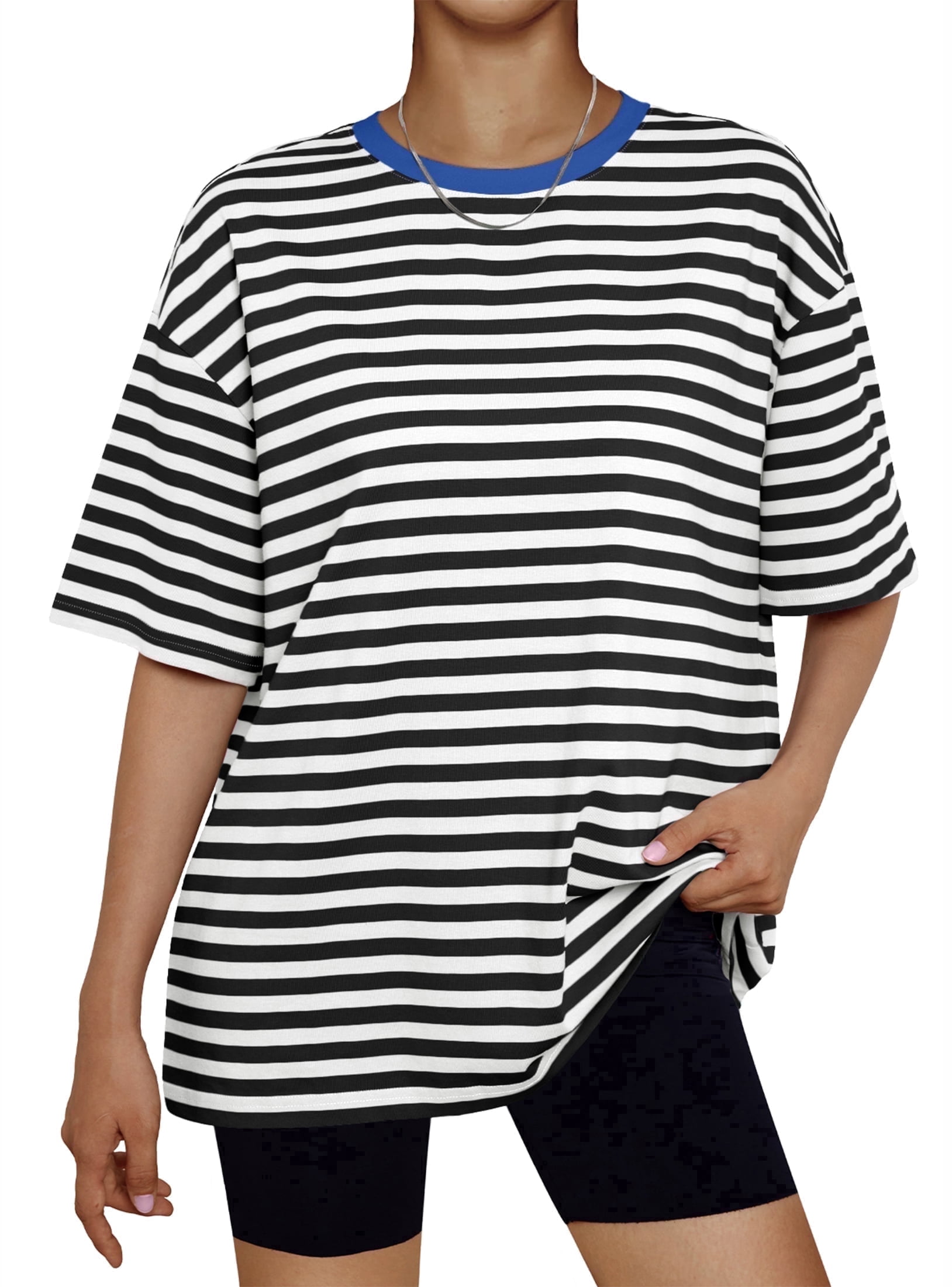 SUNBS Plus Size Tops for Women Workout T Shirts Short Sleeve Spring Tee ...