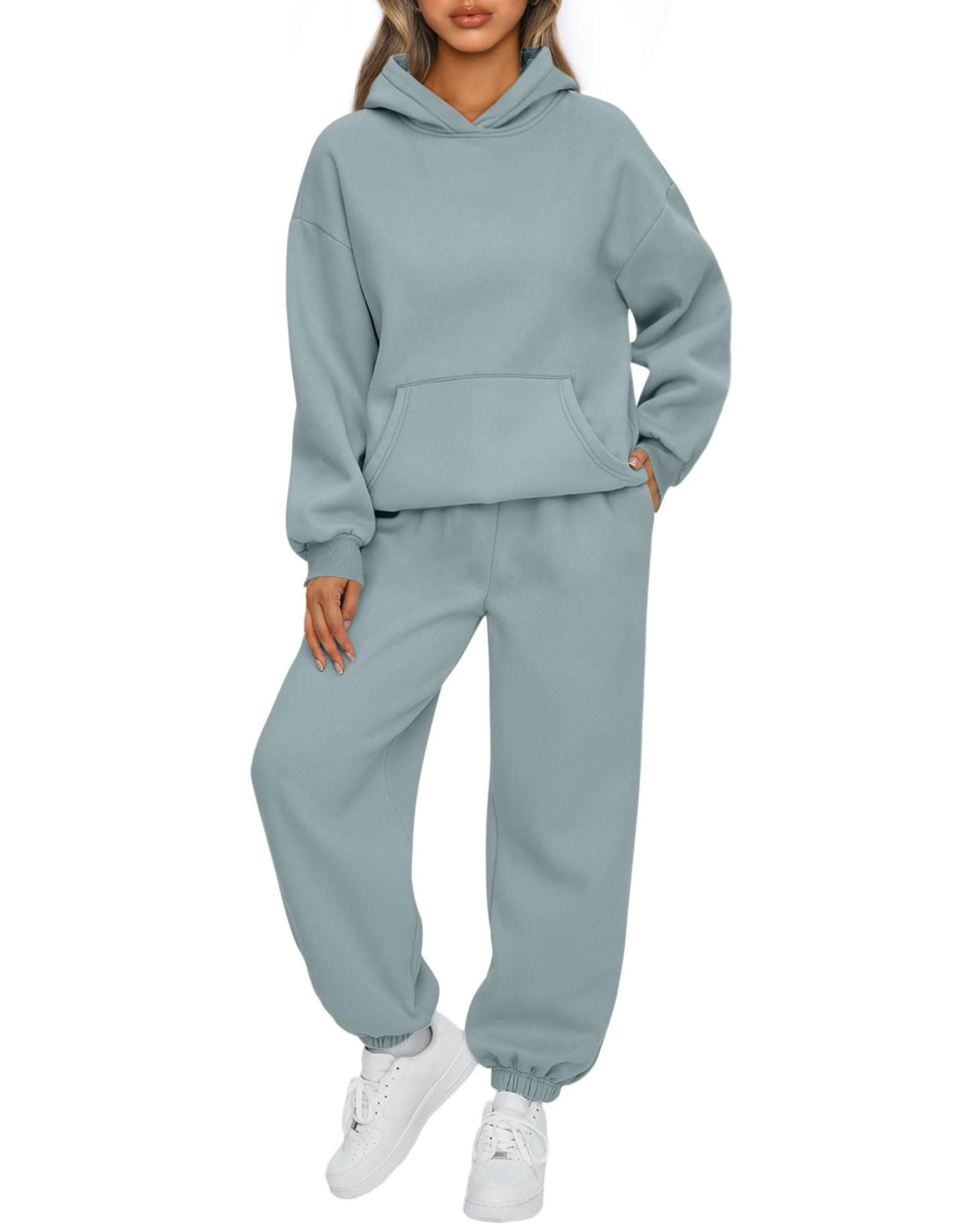 SUNBS Sweatsuits Women 2 Piece Outfit Womens Pajama Sets Sweat Set ...