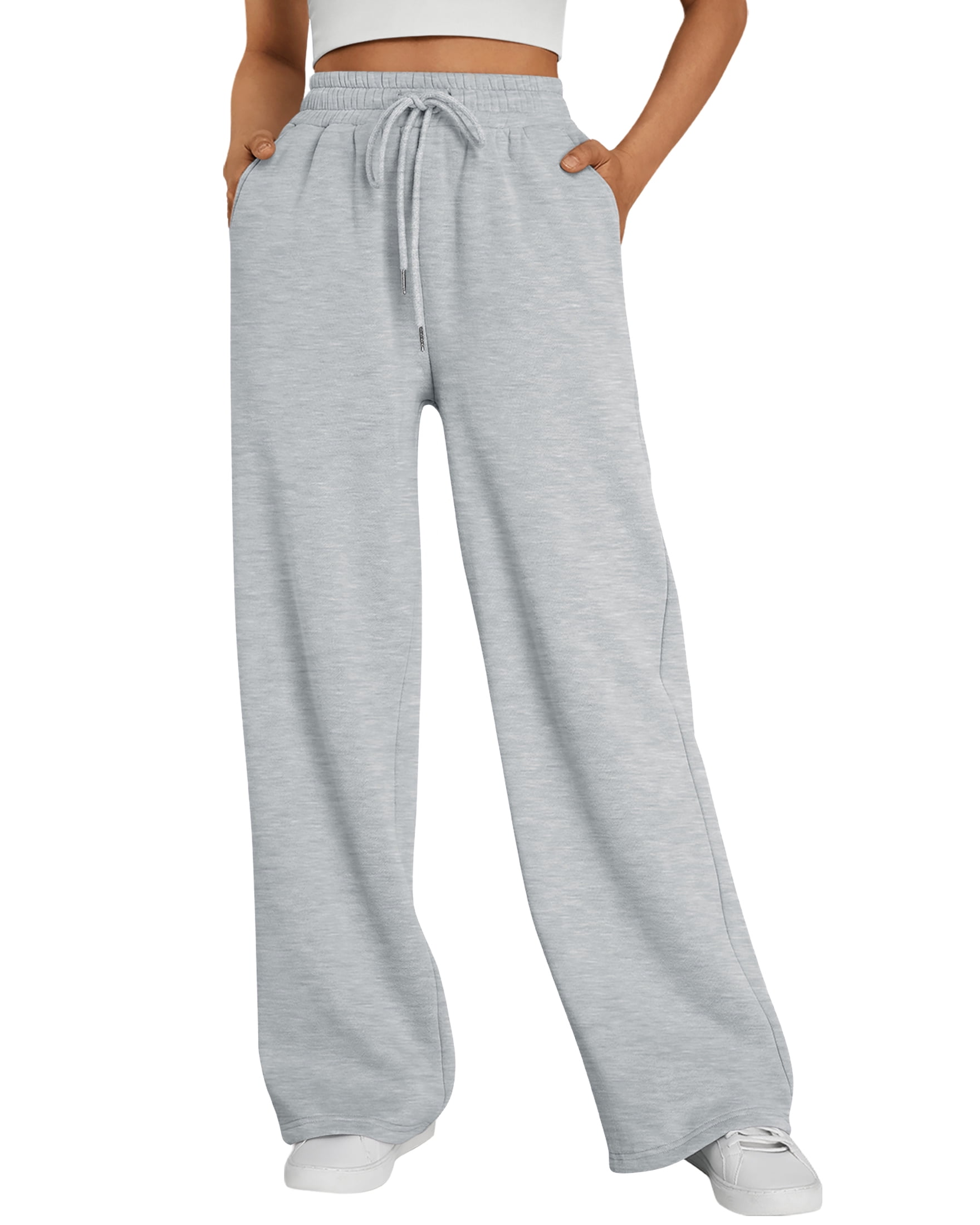 SUNBS Wide Leg Sweatpants Womens Cargo Pants Baggy Lounge Joggers ...