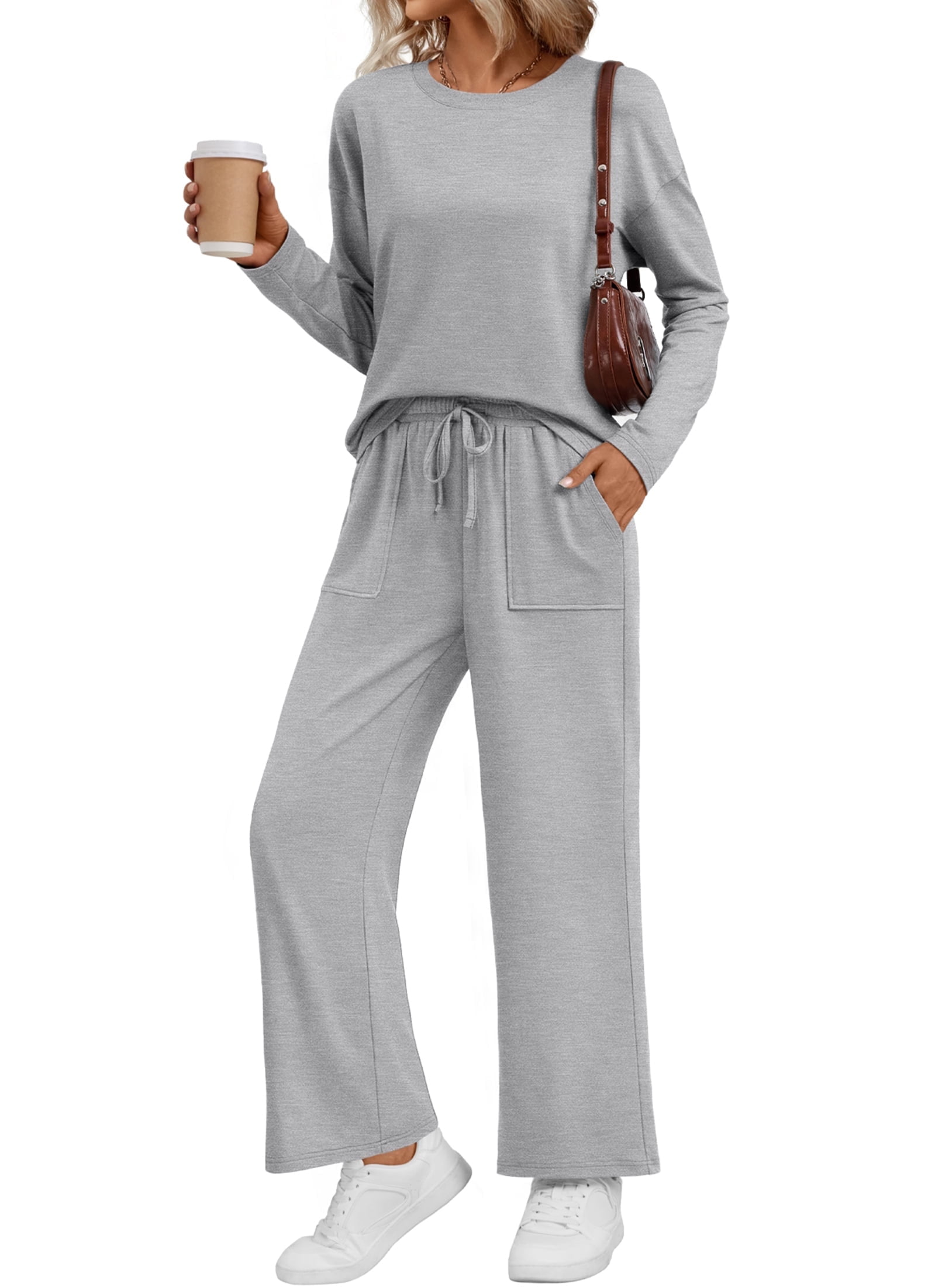 SUNBS Lounge Sets 2 Piece Outfits Sweatsuits Matching Casual ...