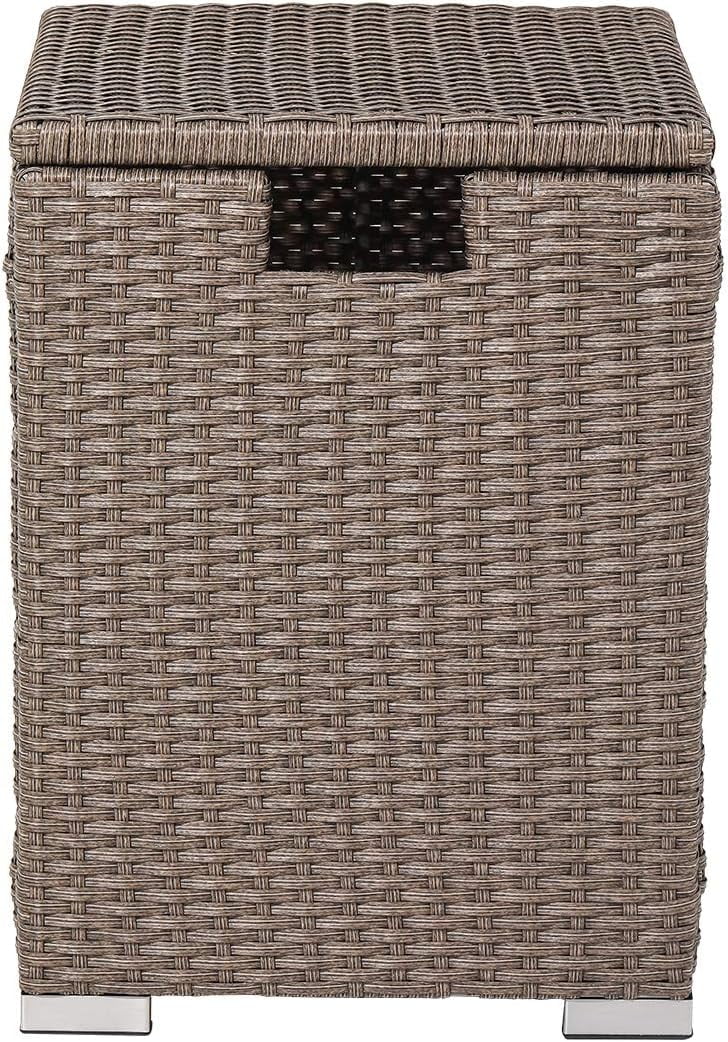 SUNBURY Propane Tank Cover Table for 20 Gallon Gas Tank, 16 inch ...