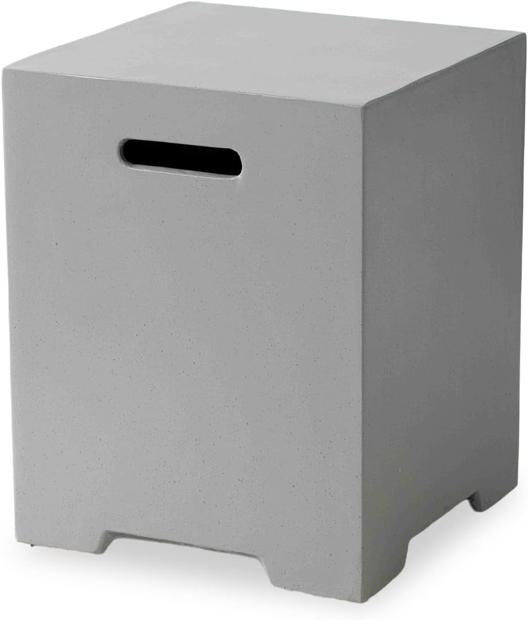 SUNBURY Propane Tank Cover Table for 20 Gallon Gas Tank, 16 inch ...