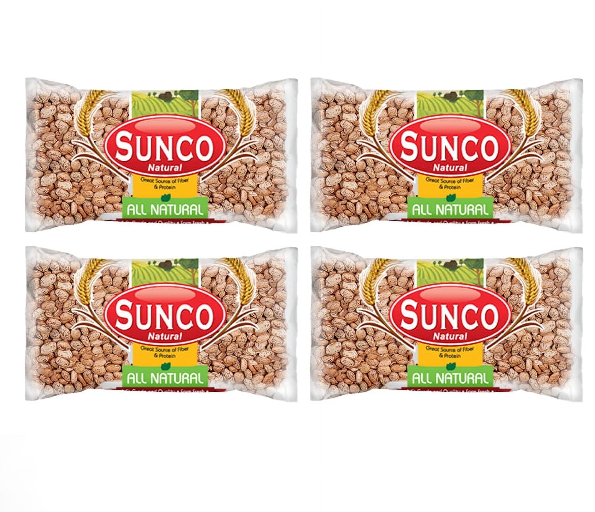 SUNCO NATURAL Pinto Beans 16 oz pack of 4, multi pack - Walmart.com
