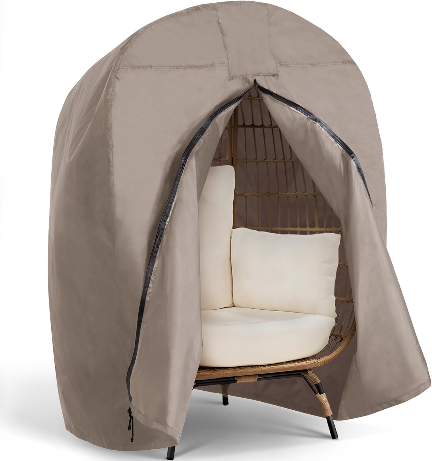 SUNCREAT Lawn Egg Chair Cover, Patio Rain Cover for Indoor Outdoor ...