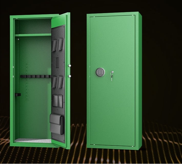 SUNCROWN 12-15 Gun Safe for Rifles and Pistols,Quick Access Rifle Gun ...