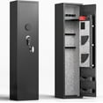SUNCROWN 2-4 Gun Safe, Gun Cabinets for Rifles and Shotguns, Rifle Gun ...