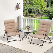 Amazonia Navarro Teak Finish Patio Stacking Chairs, Set of 4, Seating ...