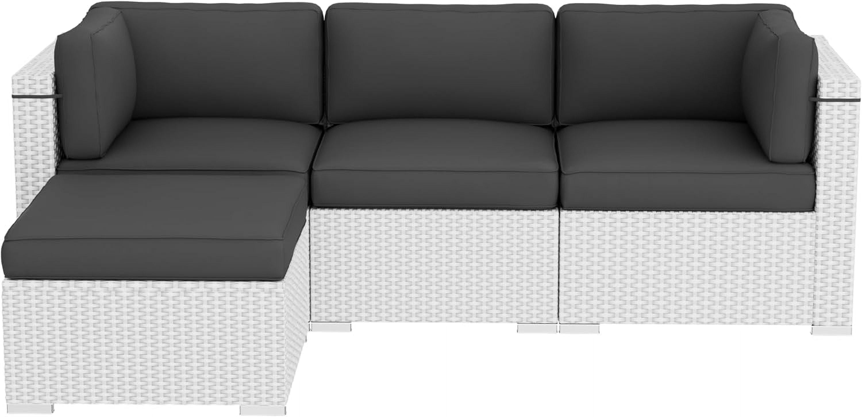 SUNCROWN 9 Piece Patio Furniture Cushions, Replacement Outdoor Cushions ...