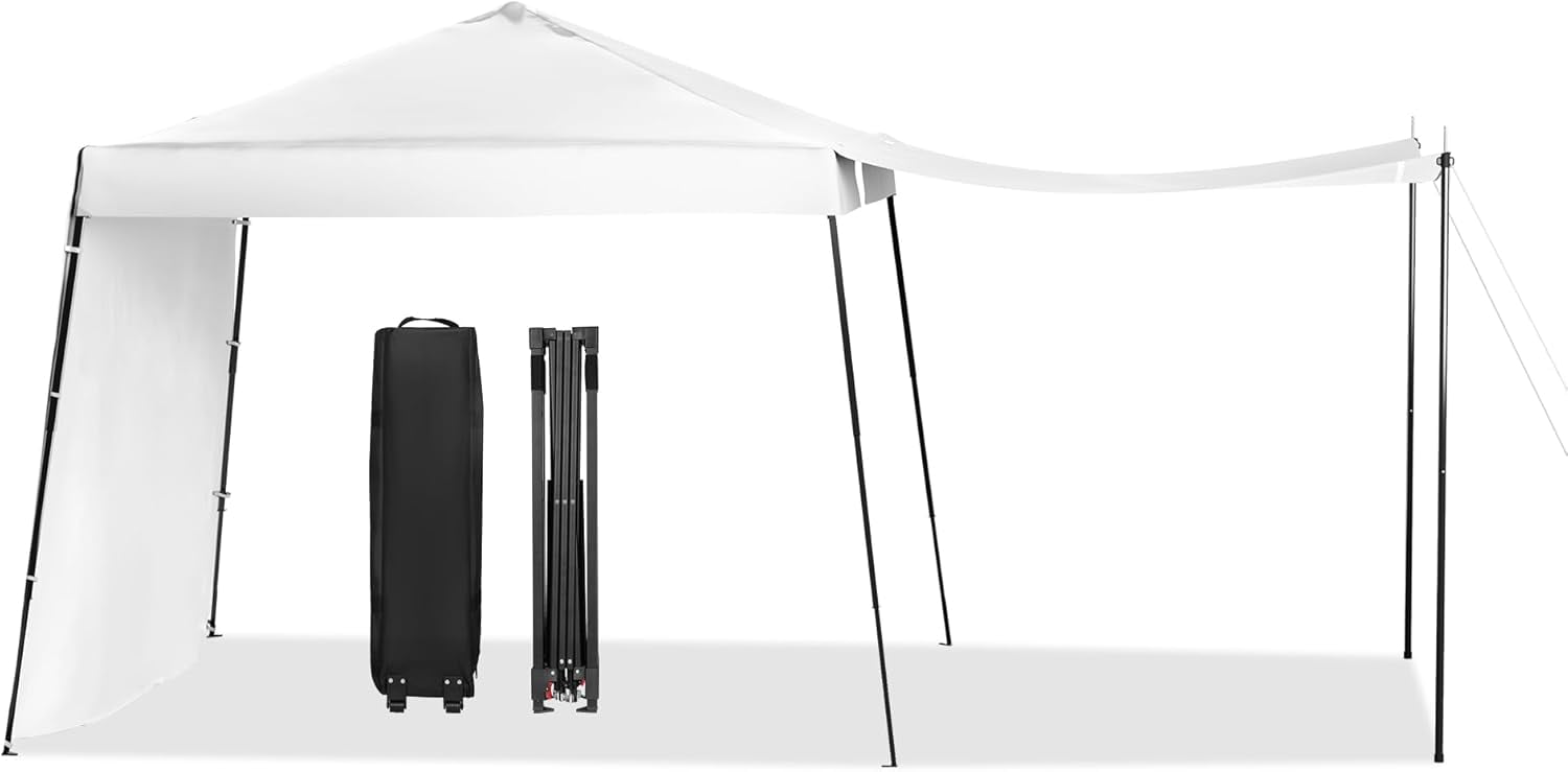 SUNCROWN Outdoor Canopy Tent, Patio Portable Pop up Gazebo, Foldable ...