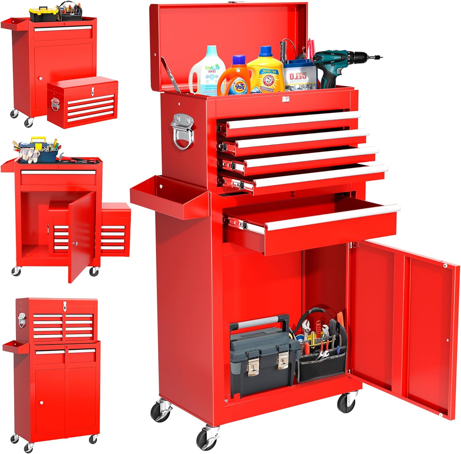 Stalwart Rack Style Tool Box - Walmart.com