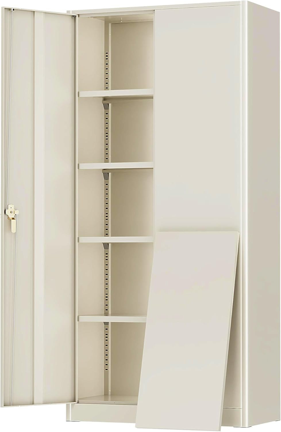 SUNCROWN Upgrade Metal Garage Storage Cabinet, Large 72" Locking Steel ...