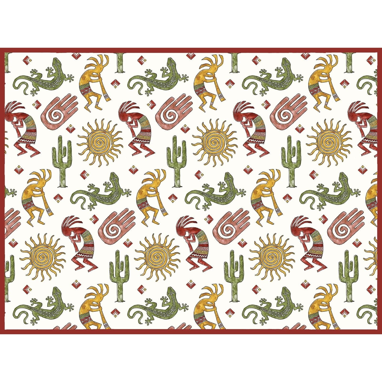 SUNDANCE KOKOPELLI Microfiber Countertop Dish Drying Mat, by Kay Dee ...