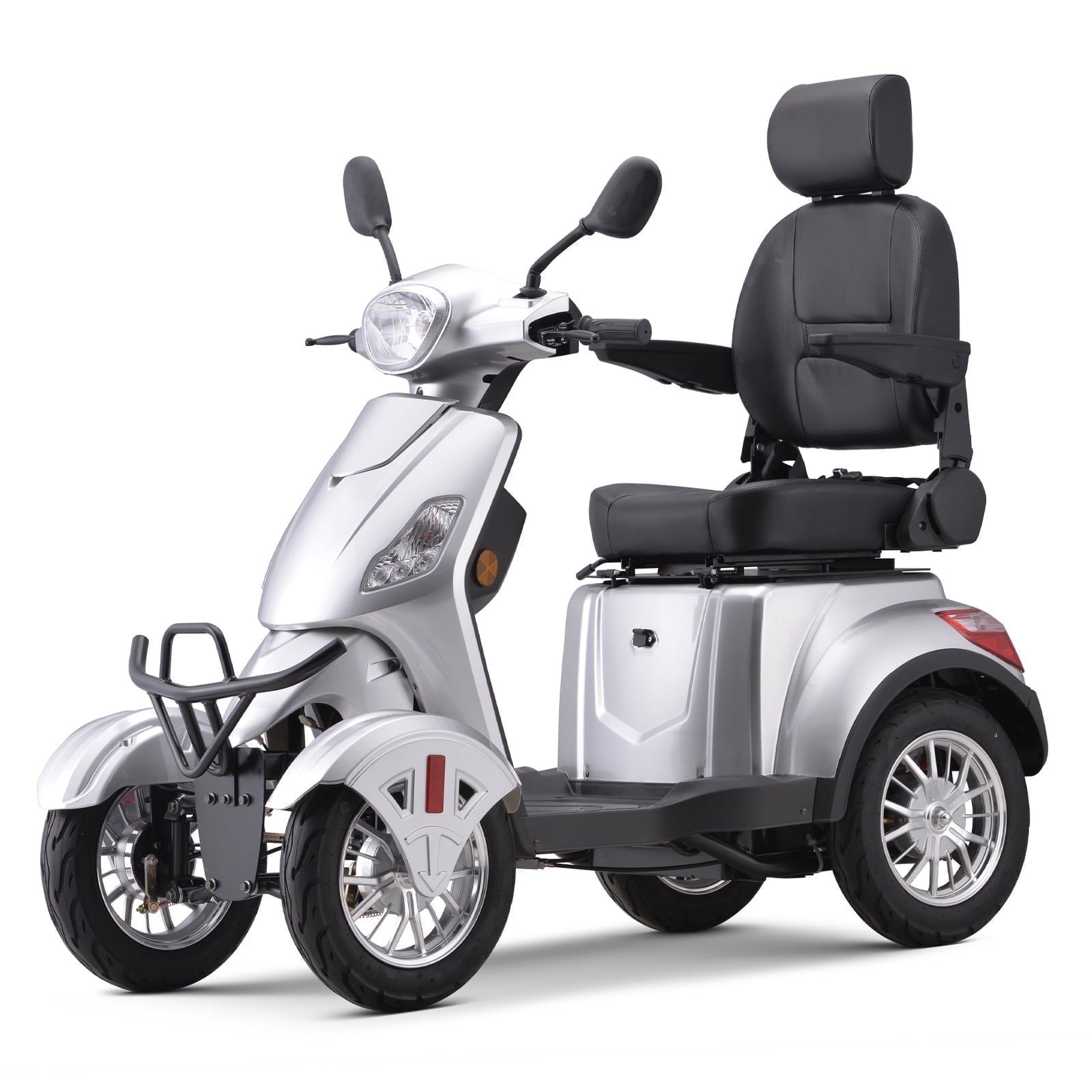 SUNDERWELL Electric Heavy Duty Mobility Scooters, Large 4-Wheels ...