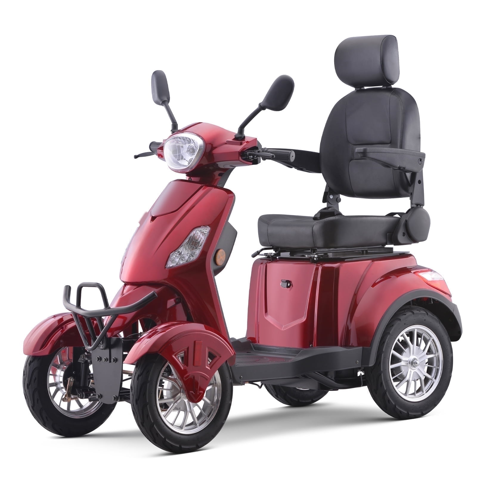 SUNDERWELL Electric Heavy Duty Mobility Scooters, Large 4-Wheels ...
