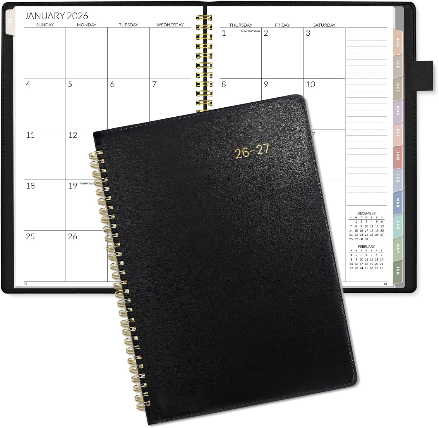 SUNEE 2026-2027 Monthly Planner 7.3"x10.1" - 2-Year (Jan 2026 - Dec ...
