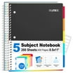 Notebook 5-Subject College Rule (Pack of 2) - Walmart.com