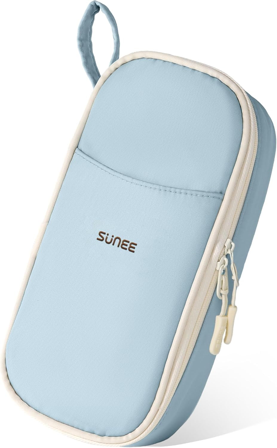 SUNEE Stylish Durable Versatile Zipper Pencil Case, Large Stationery Organizer Bag for Teens and ...