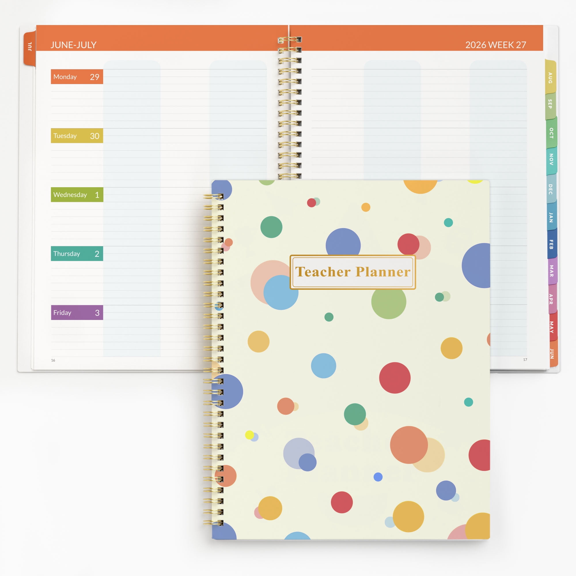 SUNEE Teacher Planner 2026-2027 Academic Year, 7 Periods Lesson Plan ...