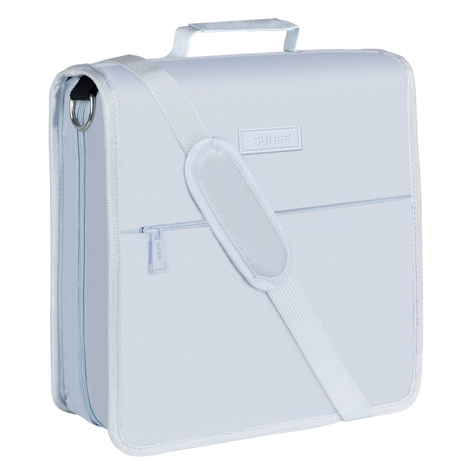 SUNEE Zipper Zipper Binder With Handle 1.5 Inch O-Ring 470 Pages ...