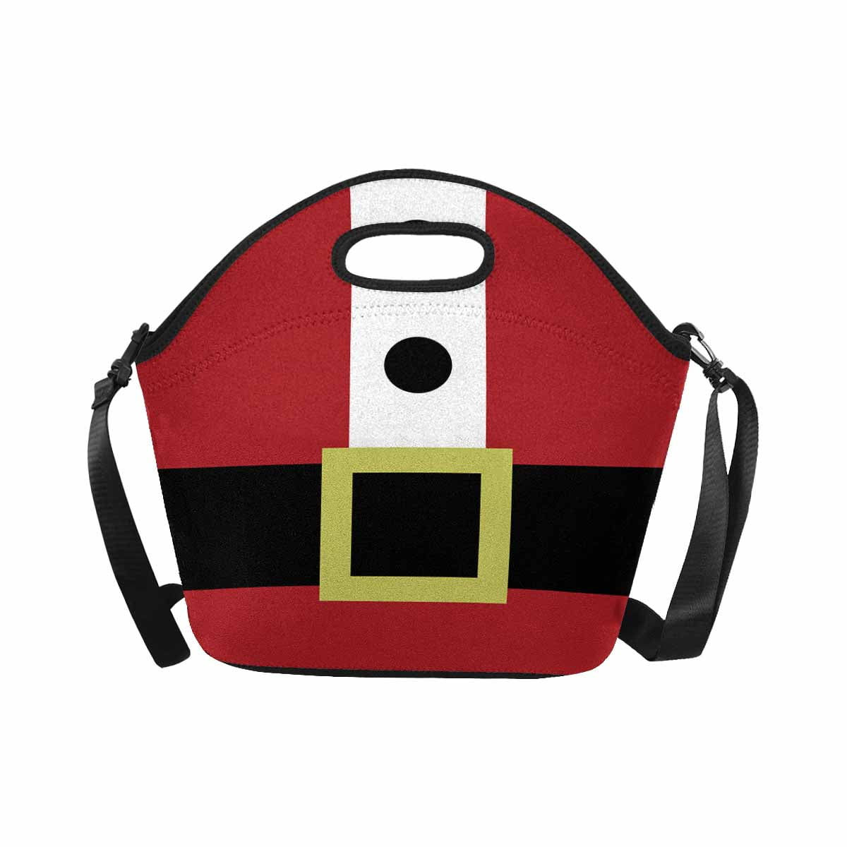 SUNENAT Lunch Bag Tote Handbag Lunchbox Funny Christmas Santa Clause ...