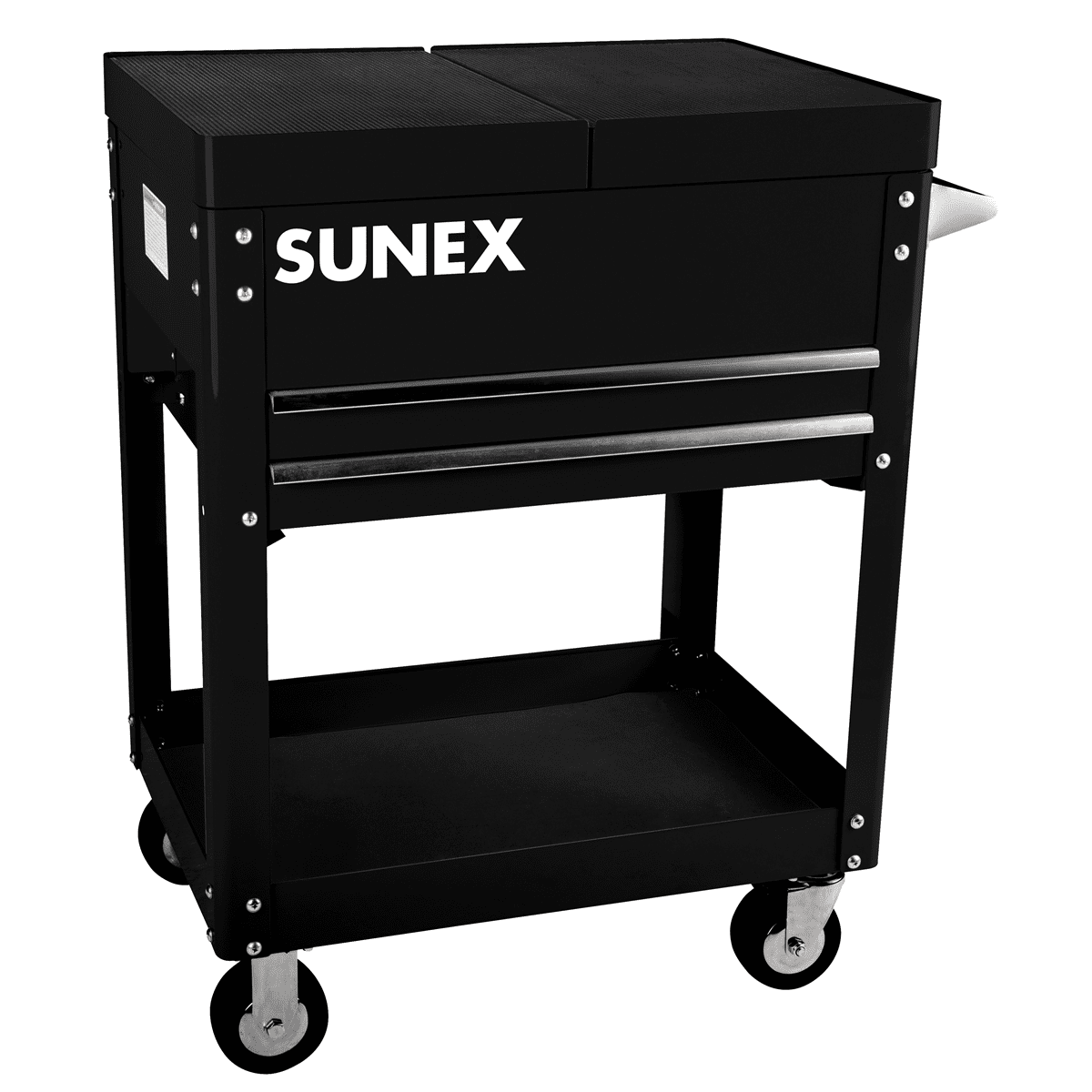 SUNEX Compact Slide Top Utility Cart, Black - Walmart.com