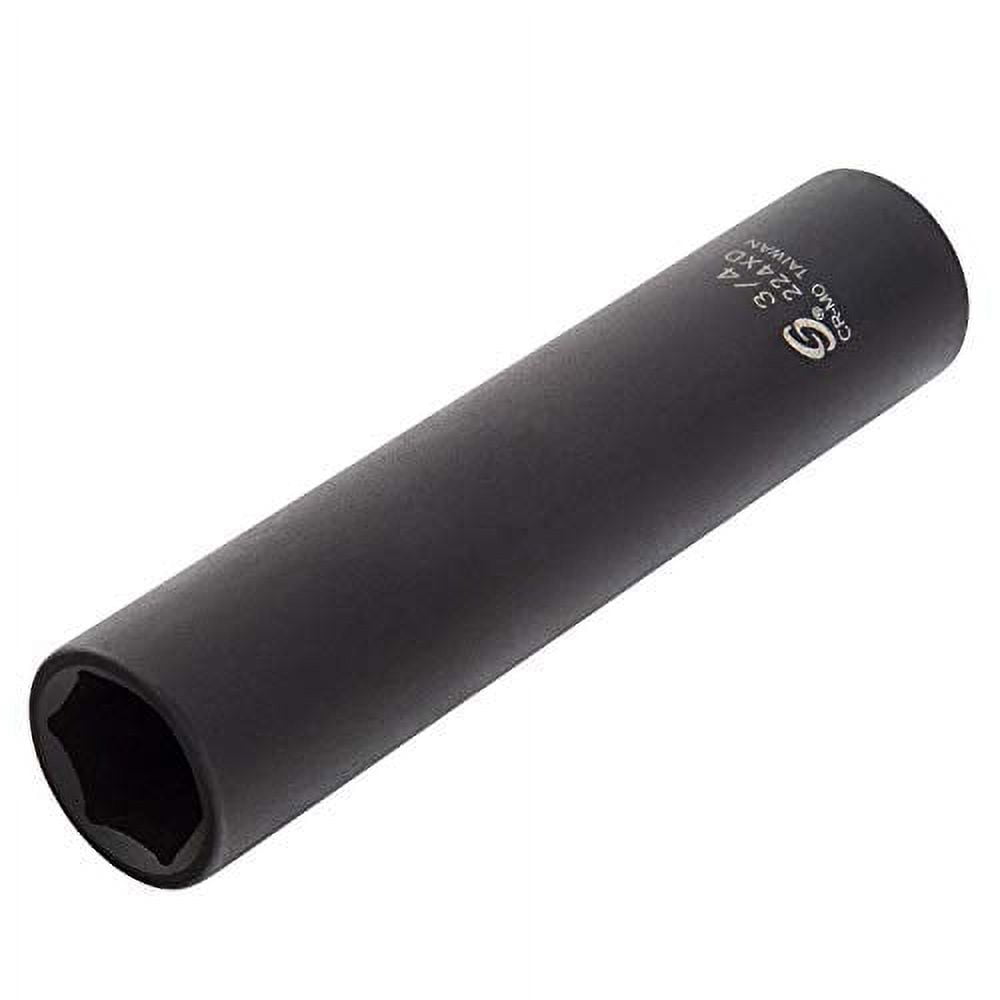 SUNEX TOOLS 224XD, 1/2 Inch Drive, 3/4 Inch Extra Long Deep, Impact ...