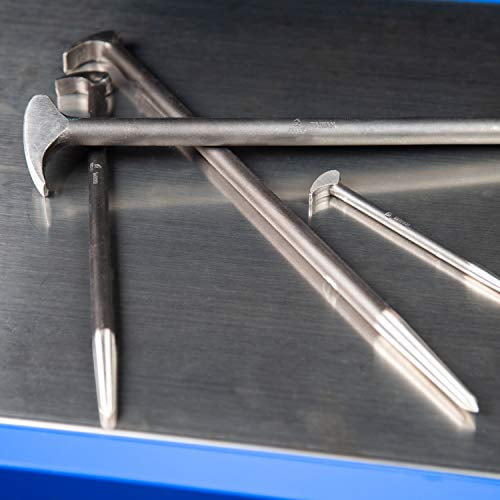 SUNEX TOOLS 9804 Rolling Head Pry Bar Set, 6-Inch - 20-Inch, 4-Piece ...