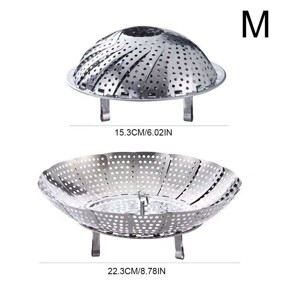 SUNFEX 1. Steaming Basket For Vegetable Cooking, Stainless Steel ...