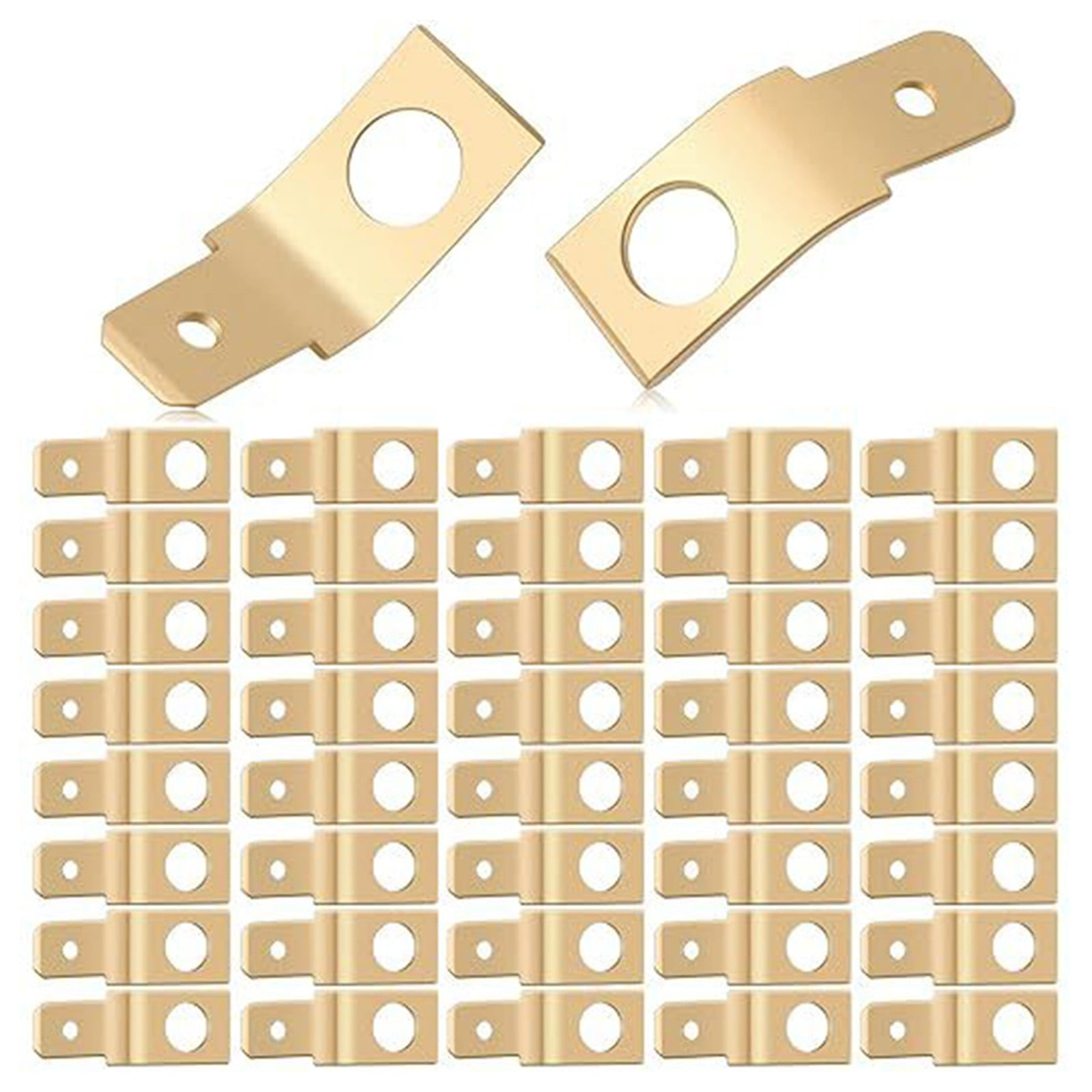 SUNFEX 100 Pcs Quick Disconnect Connectors Non Insulated Solderless ...