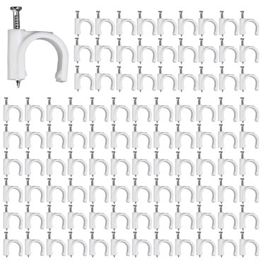 60PCS Cable Clips, Outdoor Light Wire Clips Self Adhesive Cable Tidy ...