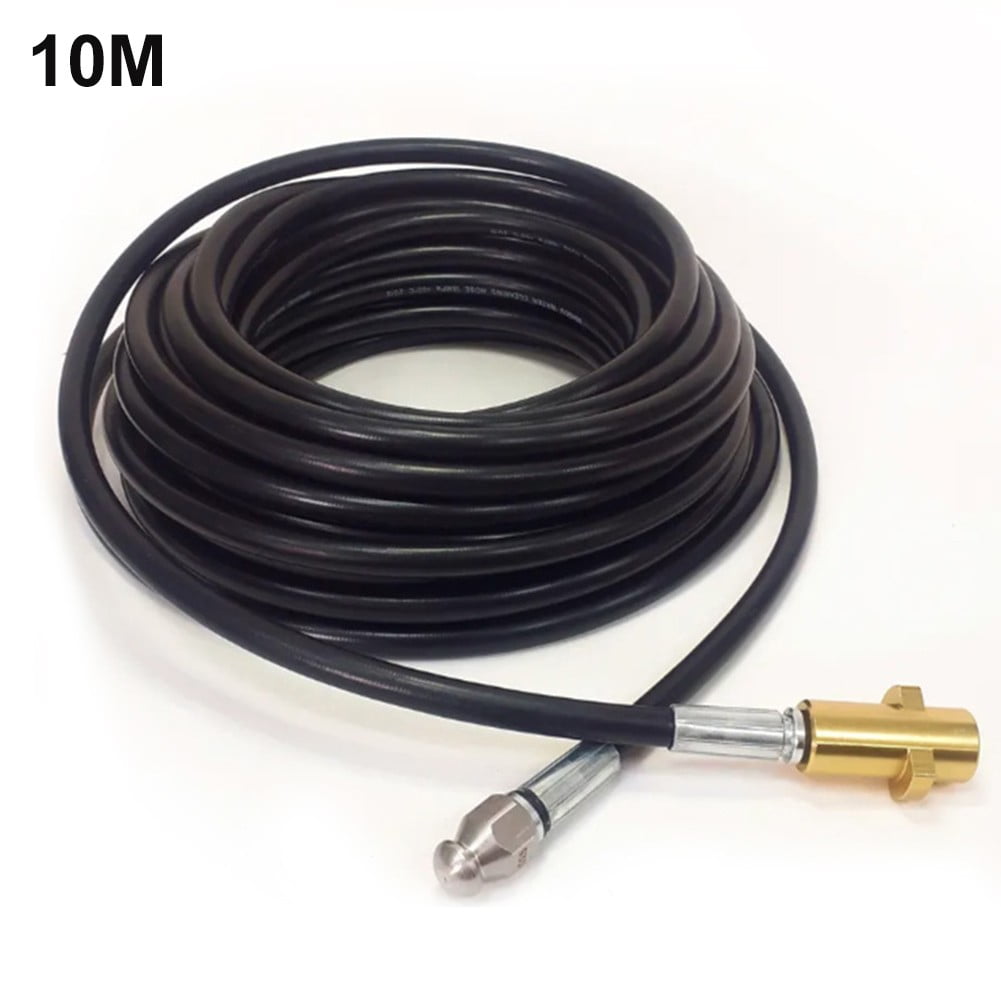 SUNFEX 10M High Pressure Washer Sewer Drain Hose Pipe Cleaner For ...