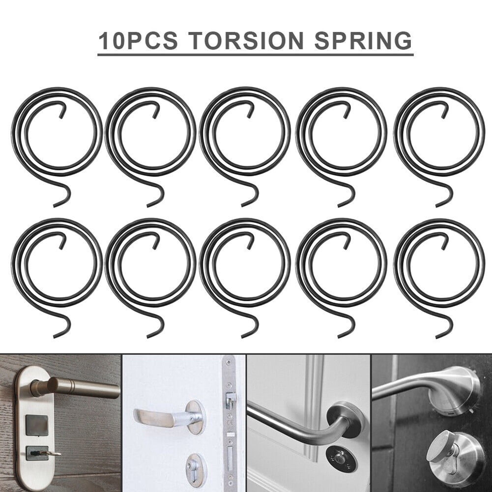 SUNFEX 10Pcs 2.5 Turn Door Knob Handle Spring Replacement Torsion ...