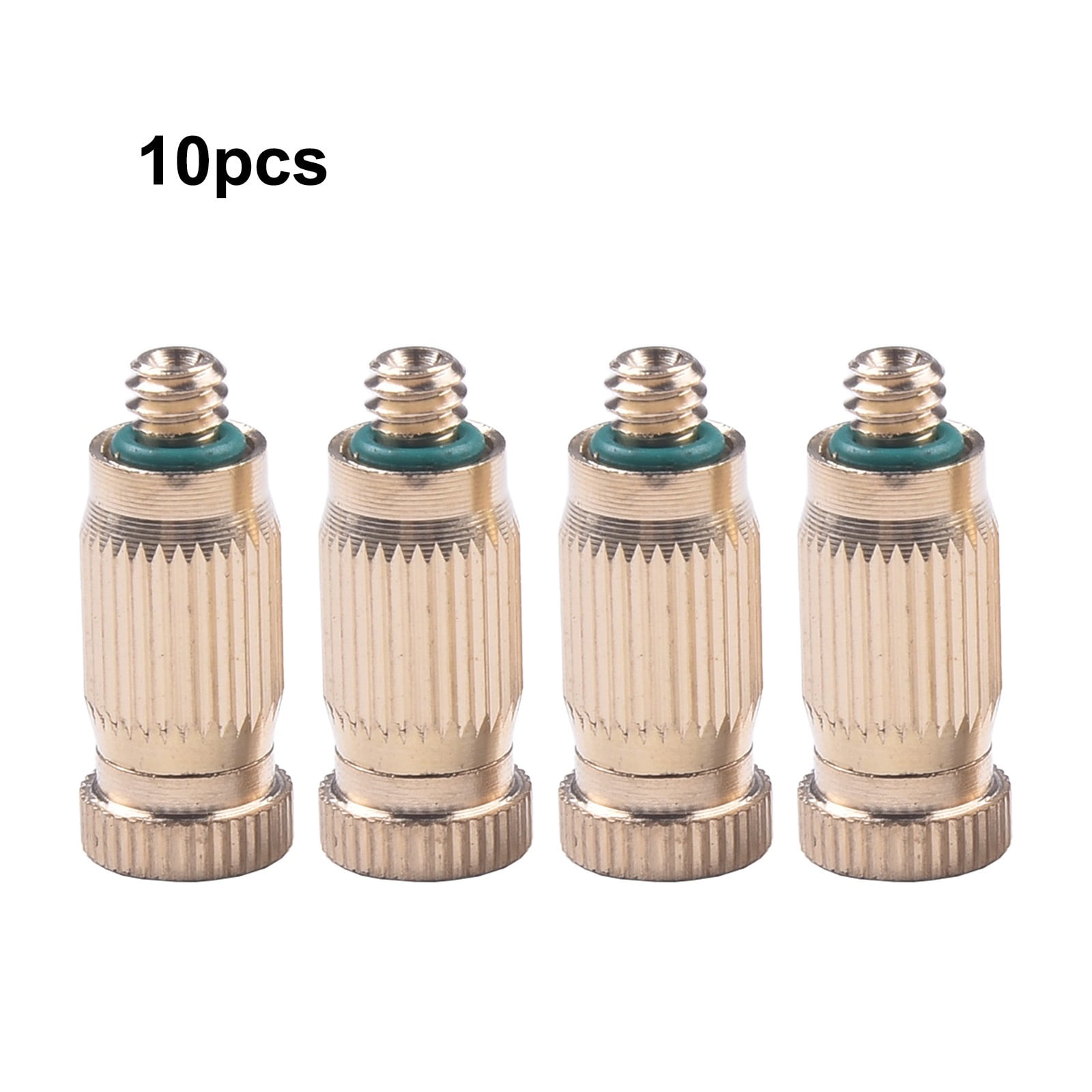 SUNFEX 10Pcs Brass Misting Nozzle Spray Head Patio Outdoor Misting ...