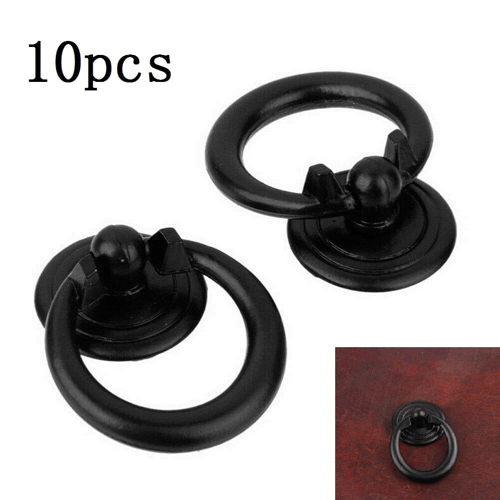SUNFEX 10Pcs Drawer Knob Pull Ring For Drawers Doors Cabinets Boxes ...