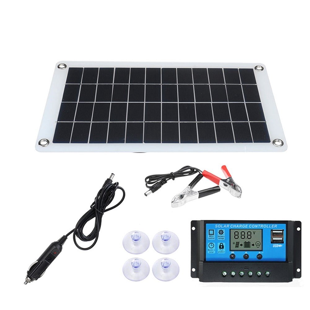 SUNFEX 10W 12V Solar Panel For Phone Cell Controller Watches Car ...