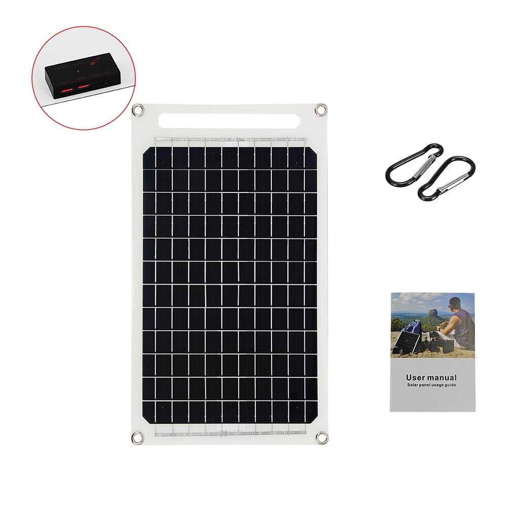 SUNFEX 10W portable solar panel lightweight mini type-C/USB solar ...