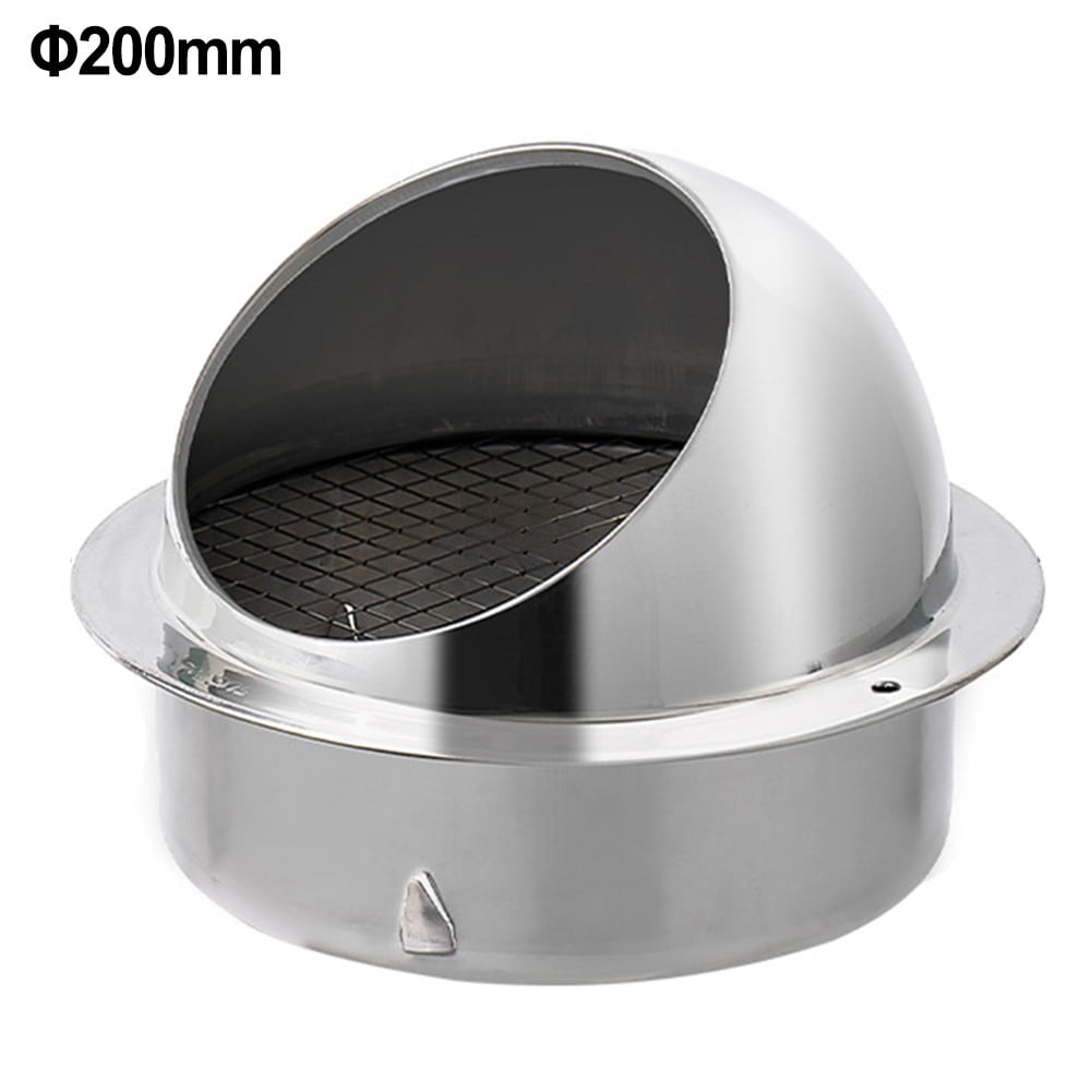 SUNFEX 150-200Mm Steel Ventilation Grill Wall Hole Cover Extractor Hood ...