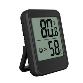 VOCOO Digital Temperature and Humidity Meter with Large LCD Display ...