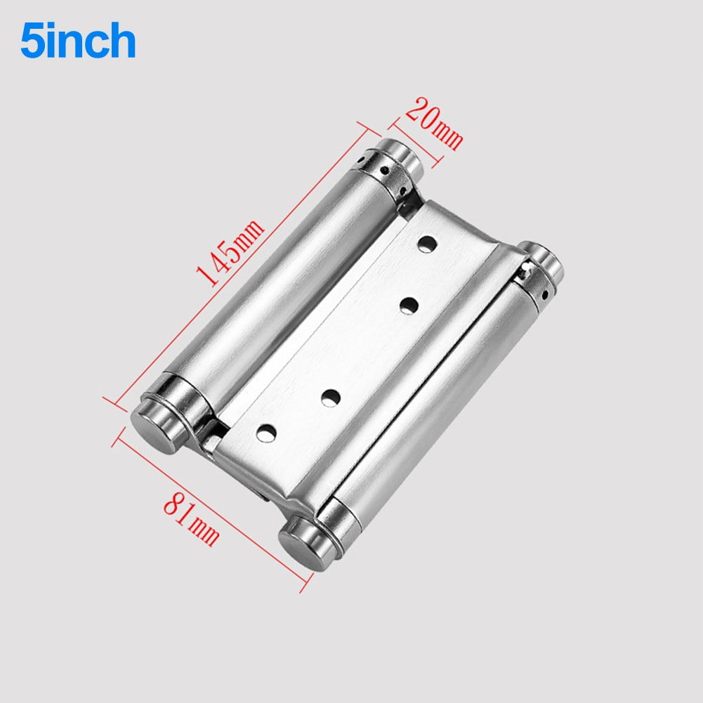 SUNFEX 1Pc Double Spring Hinge 2 Way Free Door Hinge Stainless Steel ...